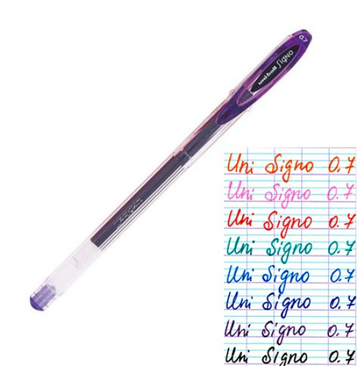 Uni-ball Signo UM-120 Gel Pen 0.7 Violet