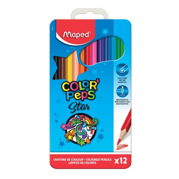 MAPED bojice Color Peps Metal Box 1/12 832014