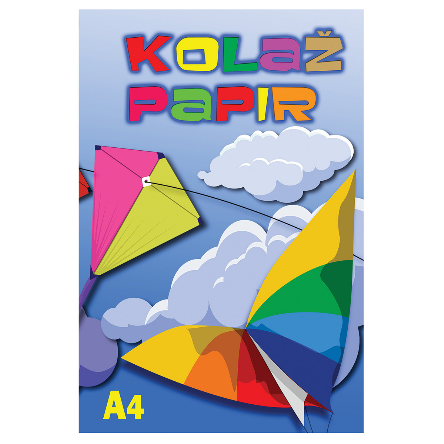 SCHOOL Kolaž papir 400.043