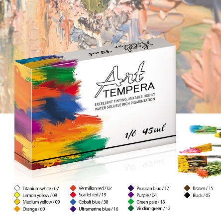 ARTline tempera 36 viridian green