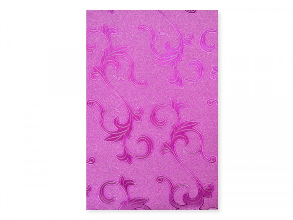 Papir sticky glitter A4 136.042 pink