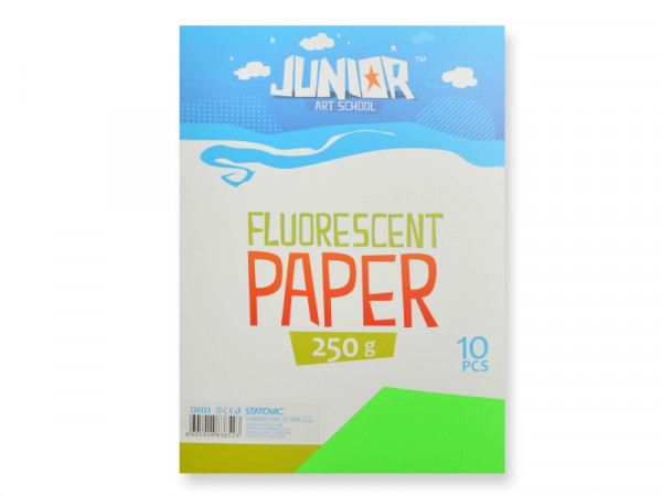 Papir FLUO A4 136.123 green
