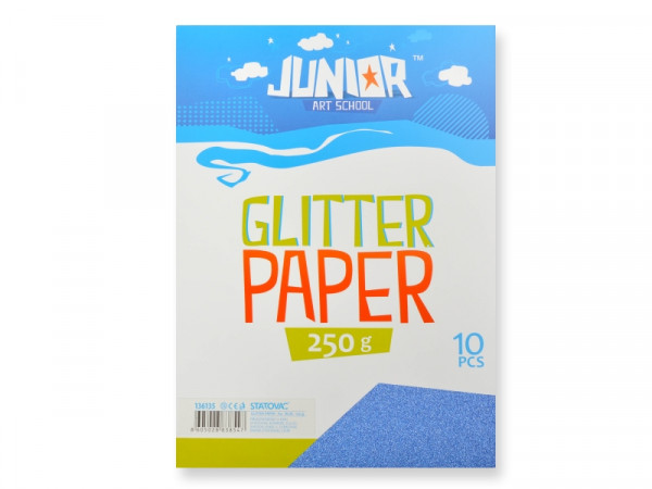Papir GLITTER A4 136.135 blue