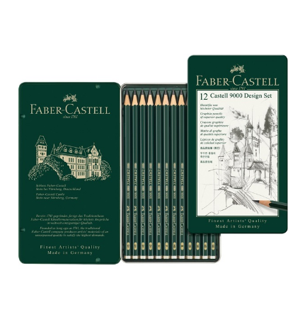 Faber Castell 9000 Graphite pencils set 119064