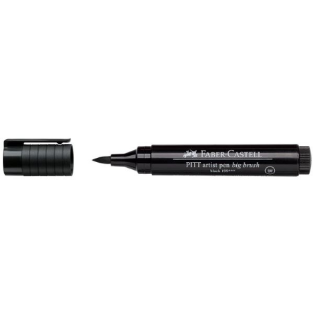Faber Castell PITT artist pen B 167699 black
