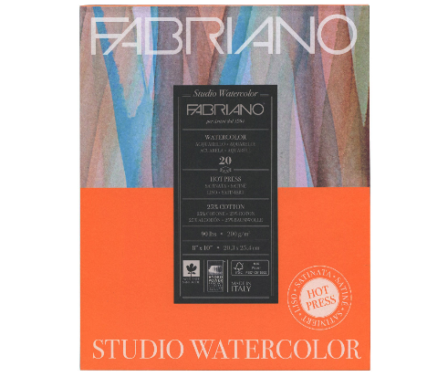 Fabriano Blok Studio Watercolour 22×30/20L 200g 19202002