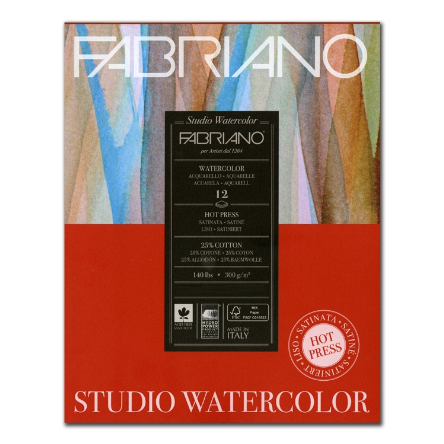 Fabriano Blok Studio Watercolour 28×35/12L 300g 19123003