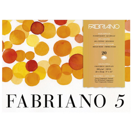 Fabriano5 Blok 36×51/20L 300g 19100261