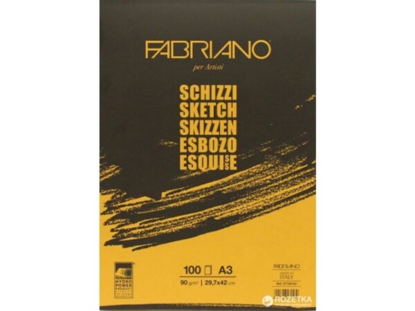 Fabriano Blok Schizzi Sketch 29.7×42/100L 90g 57729742