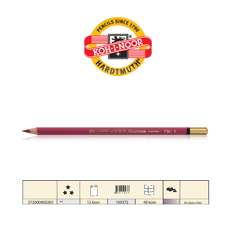 KOH Aquarell Mondeluz 3720/8 bordeaux red