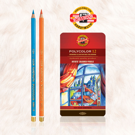 KOH-i-NOOR Polycolor Coloured Pencils 3822