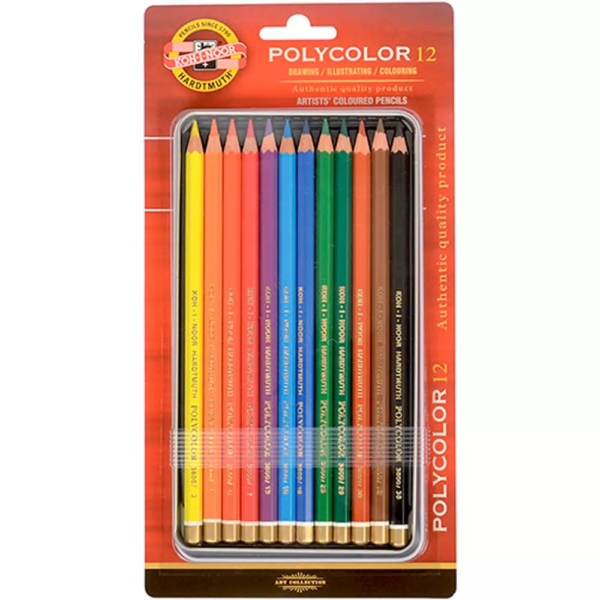 KOH-i-NOOR Polycolor Coloured Pencils 3822012010BL