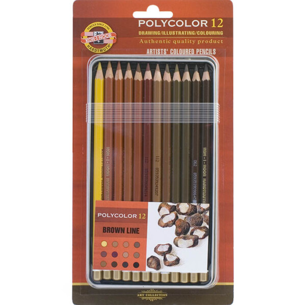 KOH-i-NOOR Polycolor Coloured Pencils 3822012014BL