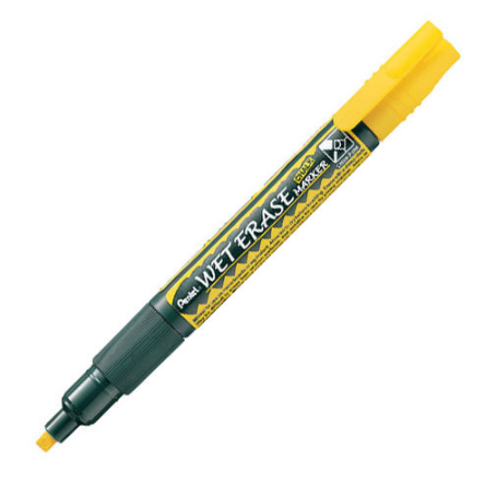 Pentel Wet Erase CHALK SMW26-GO yellow