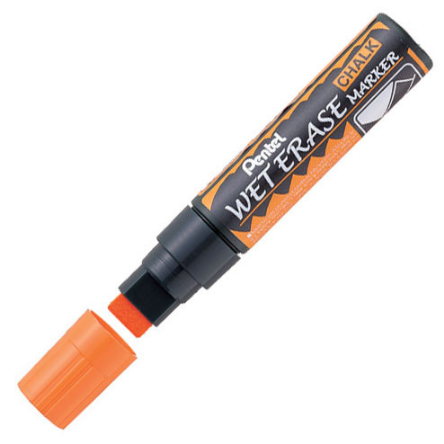 Pentel Wet Erase CHALK SMW56-FO orange