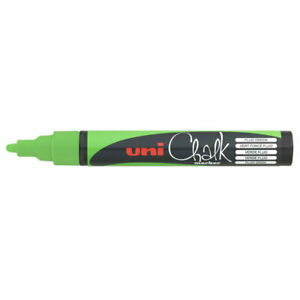 Uni CHALK PWE-5M fluo green