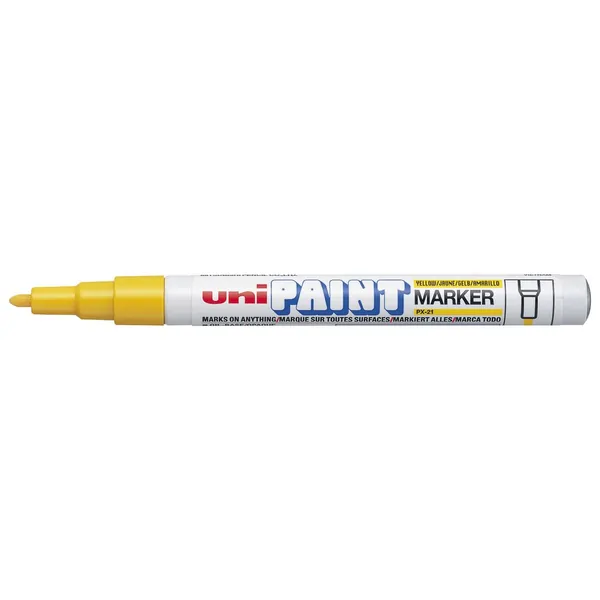 Uni PAINT marker PX-21, yellow