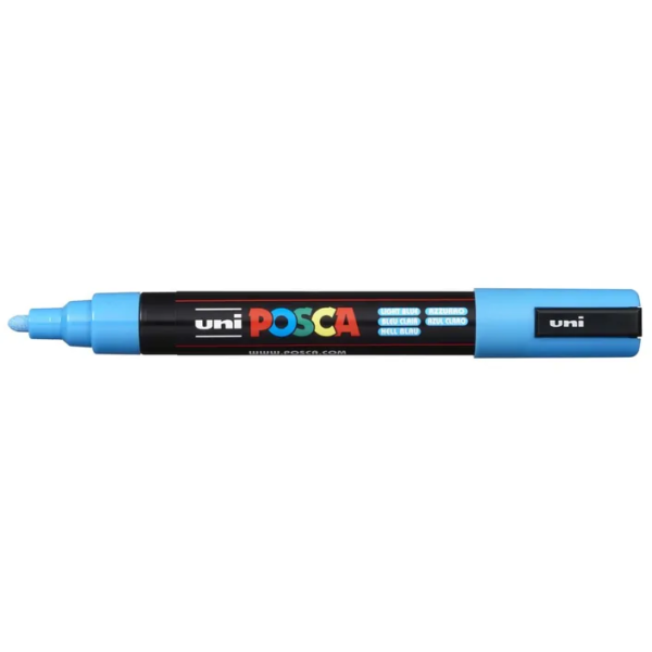 Uni POSCA Marker PC-5M, light blue