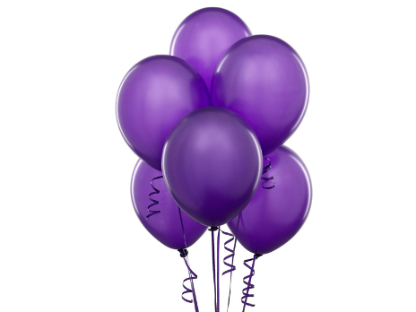 PARTY baloni Classic color 710.608 violet