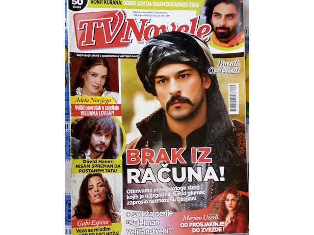 TV Novele broj 93 decembar 2012