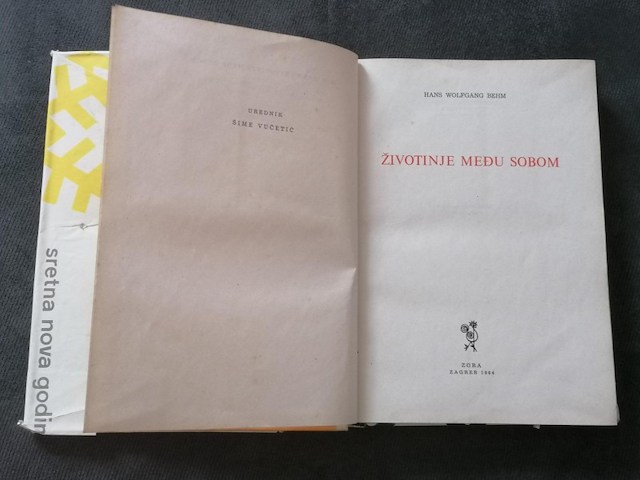 ZIVOTINJE MEDJU SOBOM - HANS WOLFGANG BEHM