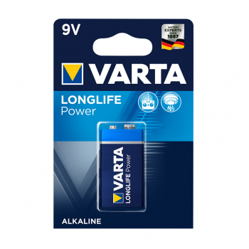 Varta Longlife Power 6LR61 9V alkalna baterija