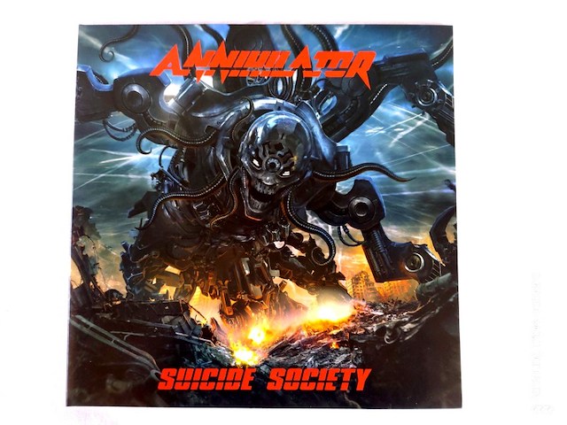 Annihilator ‎– Suicide Society (Plavi Vinil)