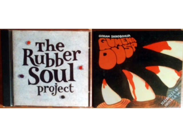 CD + knjiga THE RUBBER SOUL PROJECT (1998) NOV, RARE