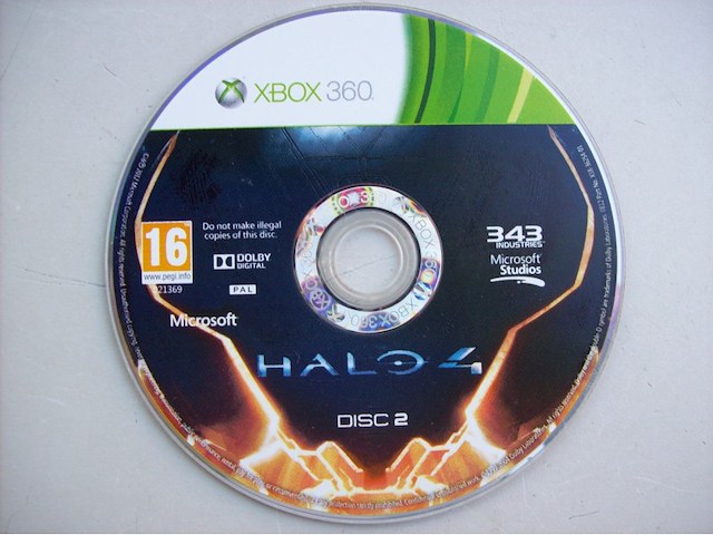 HALO 4  disk za  XBOX 360 ,  DISC2