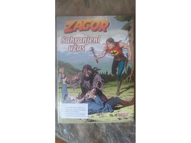 Zagor 75 Sahranjeni užas