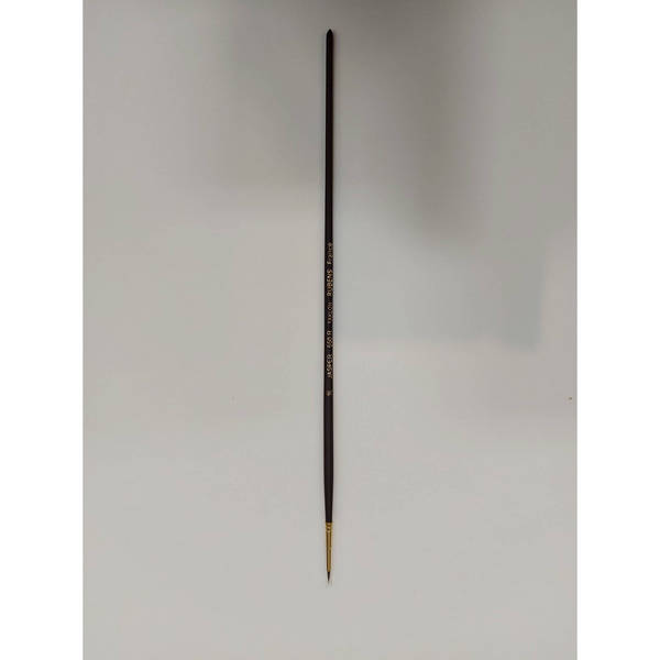 Rubens Acrylic round brush brown taklon JASPER No 00