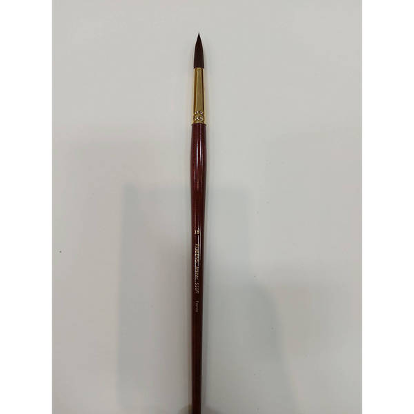 Rubens Acrylic round brush brown taklon JASPER No 18