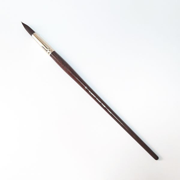 Rubens Acrylic round brush brown taklon JASPER No 20