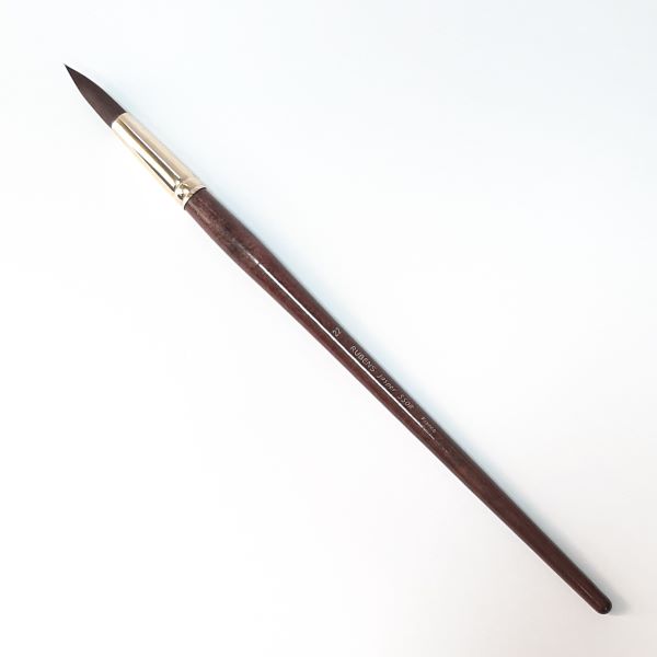 Rubens Acrylic round brush brown taklon JASPER No 22