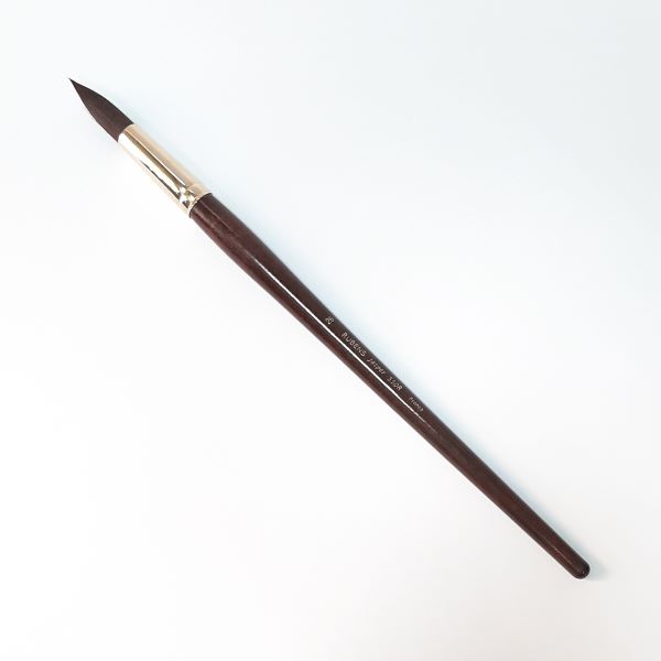 Rubens Acrylic round brush brown taklon JASPER No 26