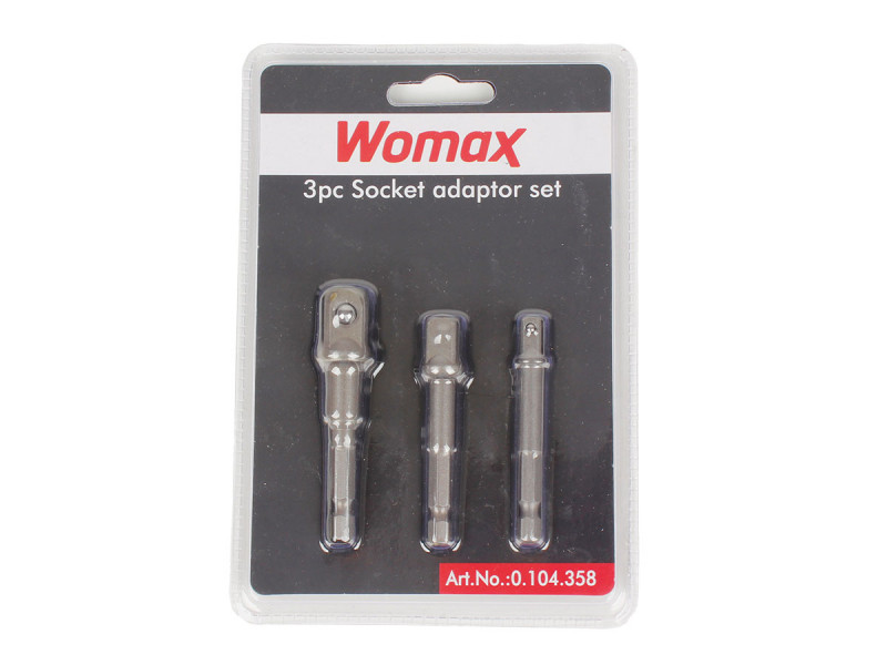 ADAPTER SET 3 KOM 1/4",3/8" I 1/2"