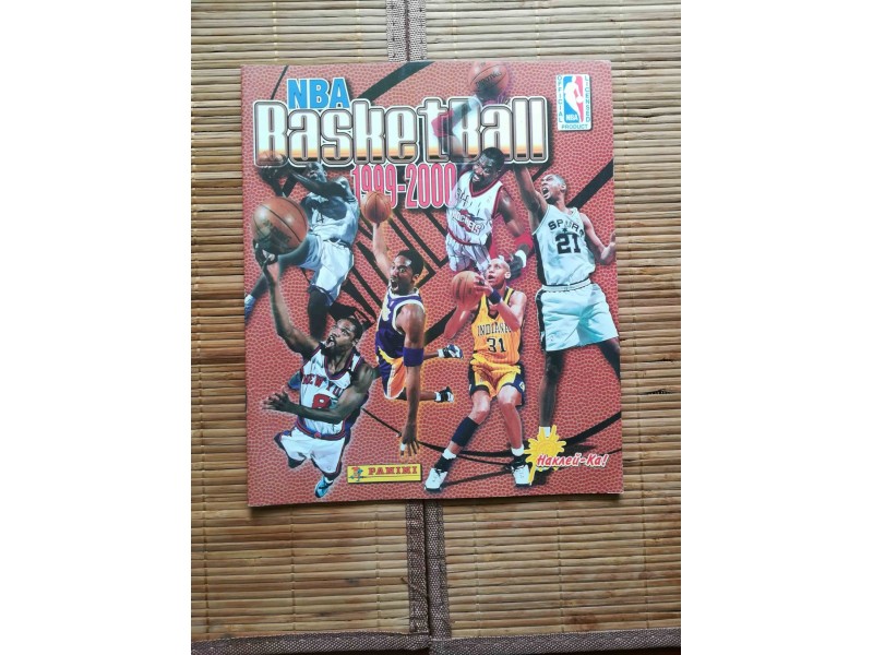 Panini NBA Basketball 1999 2000 prazan album