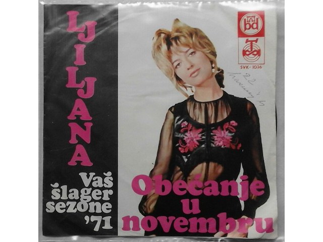 LJILJANA PETROVIC - OBECANJE U NOVEMBRU