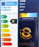 SIJALICA LED 5W 3000K 220V GU10 LUMAX