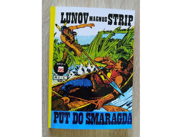 LMS 95 ZAGOR - PUT DO SMARAGDA - reprint