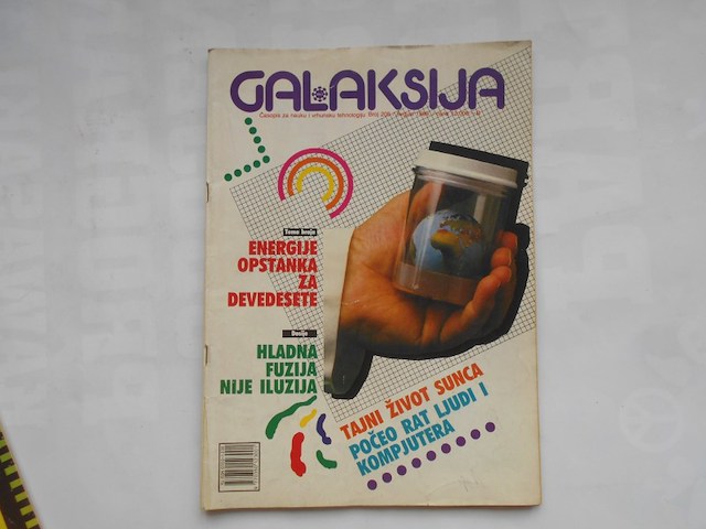 Galaksija br.208, avg 1989.