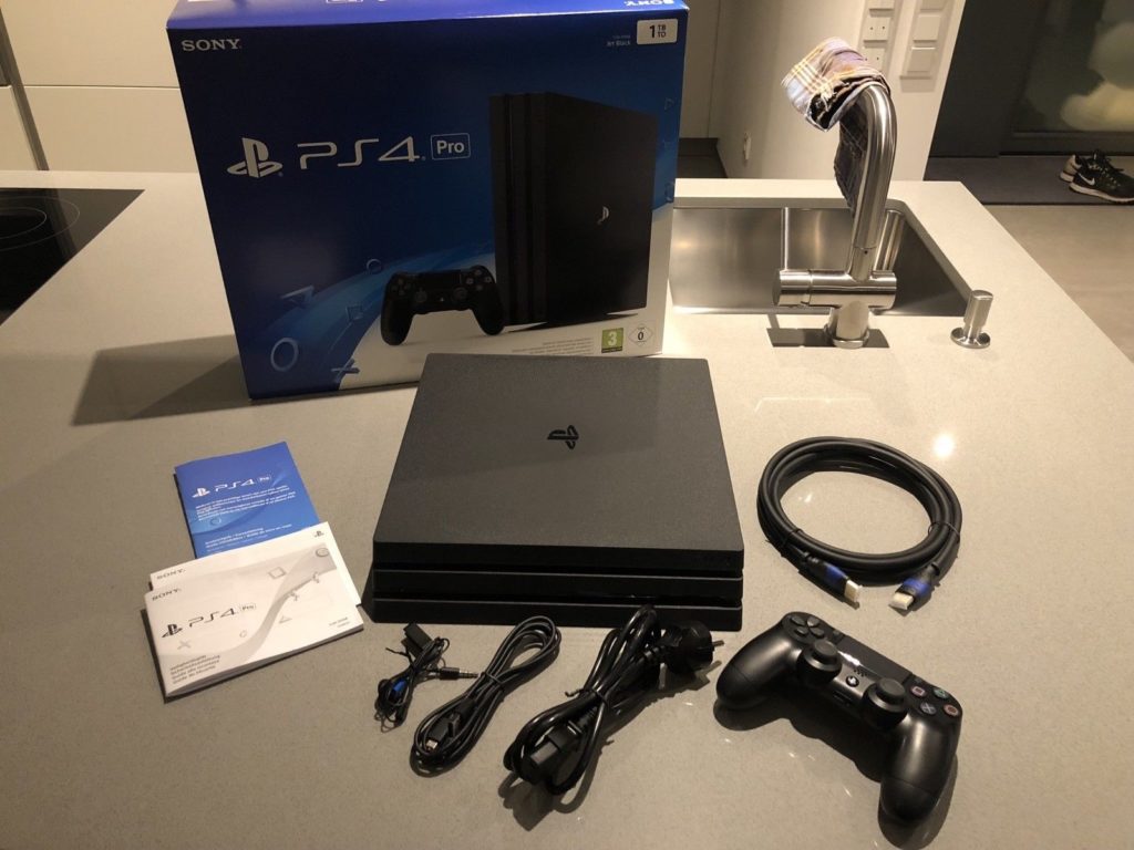 PlayStation 4 PS4 Pro 1TB Jet Black Console