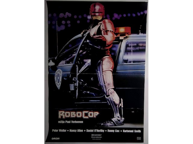 ROBOCOP (1987) Paul Verhoeven FILMSKI PLAKAT