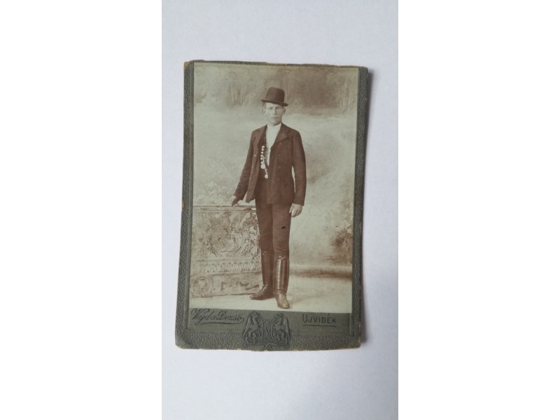 Fotografiija kartonka Neustaz - Novi Sad Desider Vajda