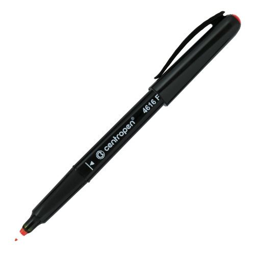 CENTROPEN Flomaster permanent 4616 F red