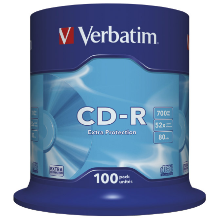 Verbatim CD-R 700/80 52x Extra protection 43411