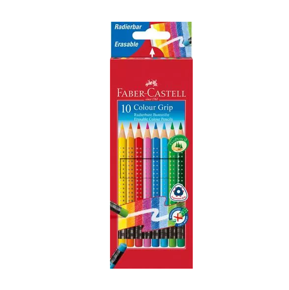 FABER CASTELL Bojice Erasable Grip 1/10 116613