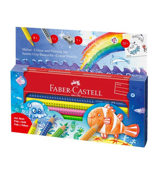 FABER CASTELL Colouring set Metal Box 110908