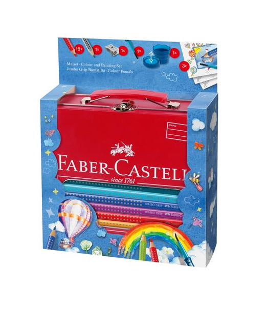 FABER CASTELL Colouring set Metal Box 201312