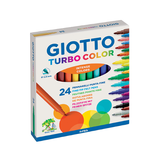 GIOTTO Flomasteri Turbo Color 1/24 071500